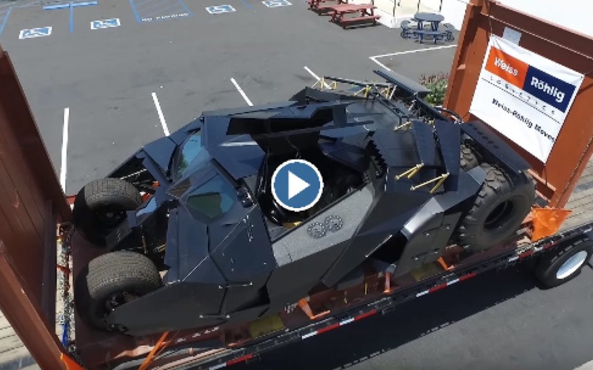 Friday Focus: Port of LA Transports Batmobile