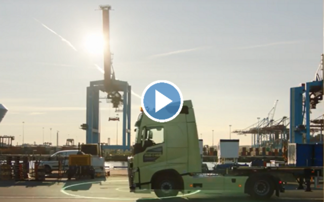 Volvo Develops Autonomous Container-Transport Truck