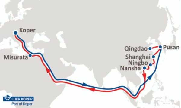 Port of Koper connects to the Far East in new service - Port Technology ...