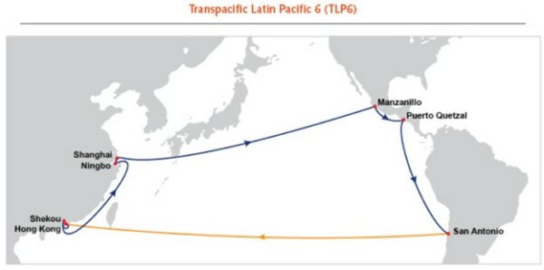 OOCL launches Transpacific Latin Pacific 6 service - Port Technology ...