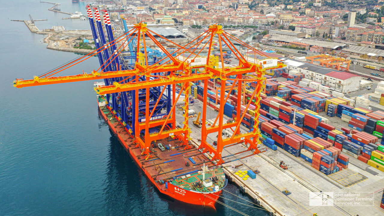 AGCT unveils super post-Panamax cranes in Rijeka - Port Technology ...