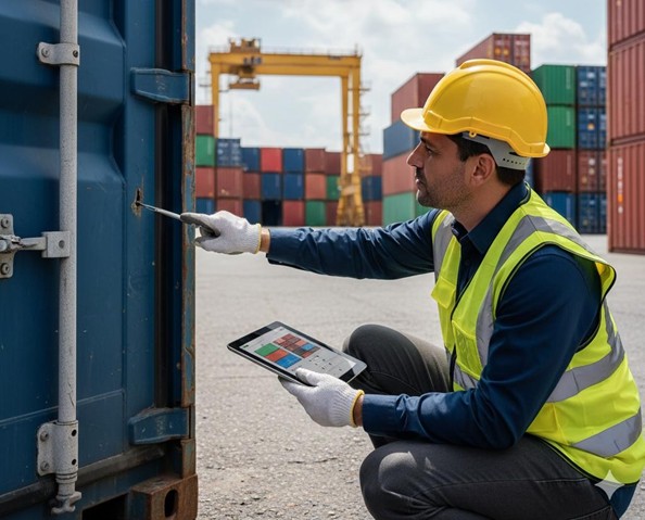 Inspecting Shipping Containers for Damage - Port Technology International