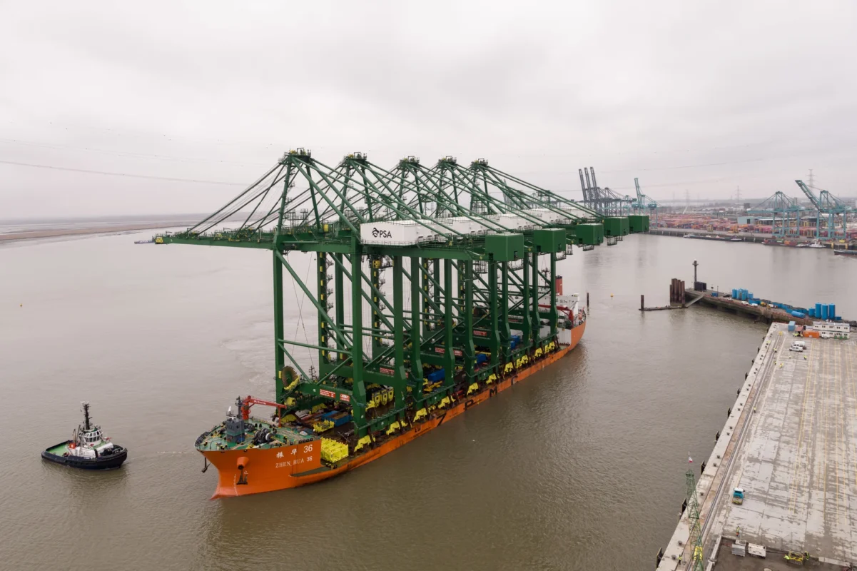Europa Terminal accelerates modernisation with new cranes - Port ...